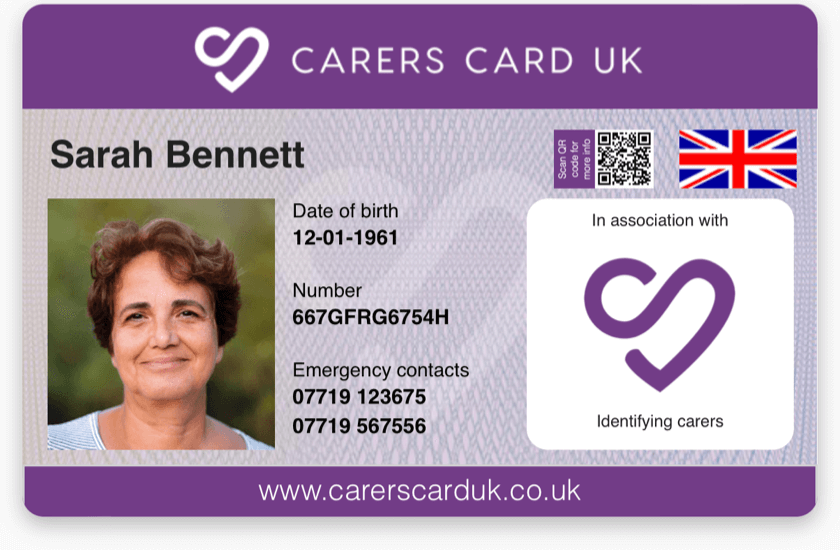 Carers Card UK - Carers ID Card