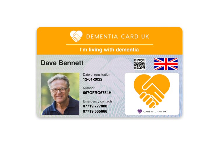 Carers Card UK - Purchase a dementia card